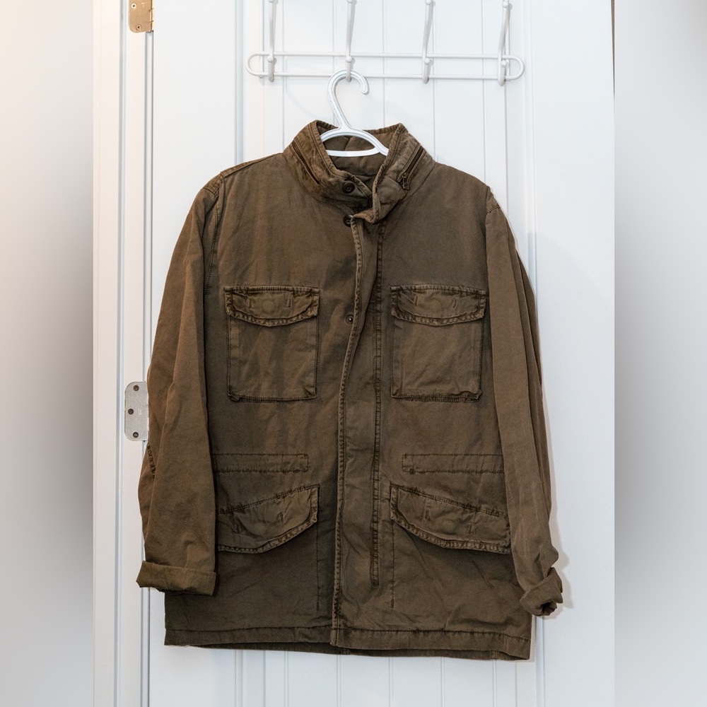 Gap M-65 Field Jacket In Olive Green Size Small - Gem